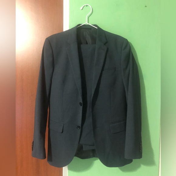 H&M | Suits & Blazers | Hm Mens Skinny Fit Suit Set | Poshmark
